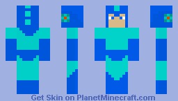 Megaman Minecraft Skin