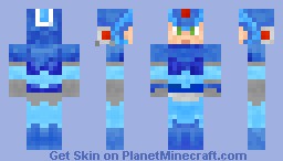 MegaMan Minecraft Skin
