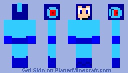 megaman Minecraft Skin