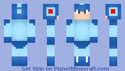 Mega Man Minecraft Skin