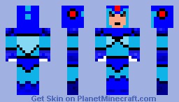 megaman Minecraft Skin
