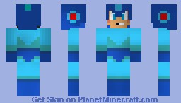 Megaman (Classic NES) Minecraft Skin