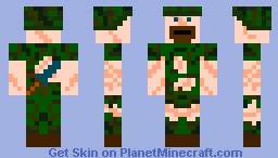 battle scarred soldier Minecraft Skin