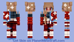 Mel Mayhem Ignite Recolour Minecraft Skin
