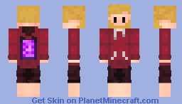 Hoodie for Menace Cape - Minecraft Skin Minecraft Skin