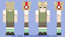 Menina vestida de foca Minecraft Skin
