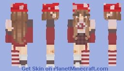 Messy Mushroom Minecraft Skin