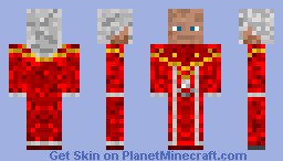 Mestre dos Magos - Dungeon Master Minecraft Skin