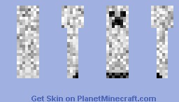 METAL CREEPER Minecraft Skin