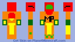 Metroid Prime Minecraft Skin