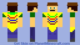 smiley steve skin Minecraft Skin