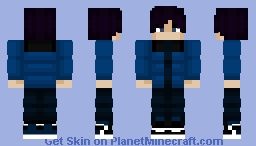 Black Ice Minecraft Skin