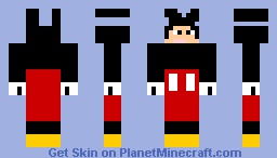 Mickey Mouse Minecraft Skin