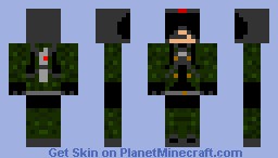 Soviet MiG Pilot Minecraft Skin