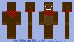 Monkey {snow} Minecraft Skin