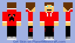 FATAL INSANATY hoodie Minecraft Skin