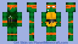 Michelangelo Minecraft Skin