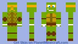 TMNT Mikey (request) Minecraft Skin