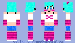 Lady Bow (Paper Mario) Minecraft Skin