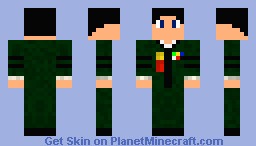 military officer Minecraft Skin
