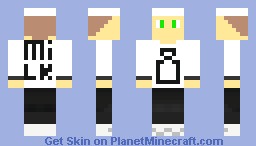 Milk Man Minecraft Skin