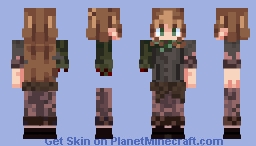 Silke Kestel - Signalis Fan Character Minecraft Skin