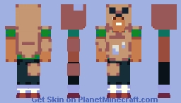 Cardboard Cosplay (Bonfire) Minecraft Skin