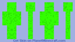 green wool Minecraft Skin