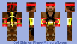 Rambo Minecraft Skin