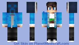 Blue Boy Minecraft Skin