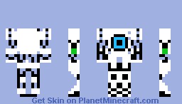 Atlas from Portal 2 Minecraft Skin
