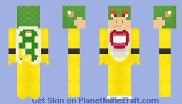 Super Mario Bros.: Bowser Jr. Minecraft Skin