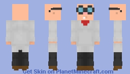 Super Mario Bros.: Professor Elvin Gadd Minecraft Skin