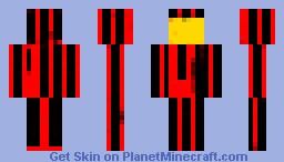halo red Minecraft Skin