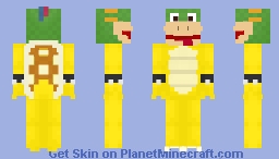 Super Mario Bros.: Lemmy Koopa Minecraft Skin