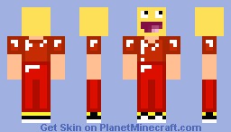 lol face Minecraft Skin
