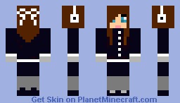 snow girl Minecraft Skin