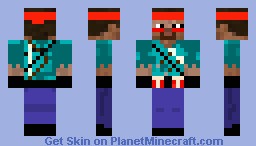 Commando-Steve Minecraft Skin