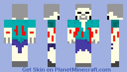 Steve Is Dead Minecraft Skin