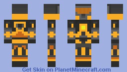 Half Life H.E.V. Suit With Helmet Minecraft Skin