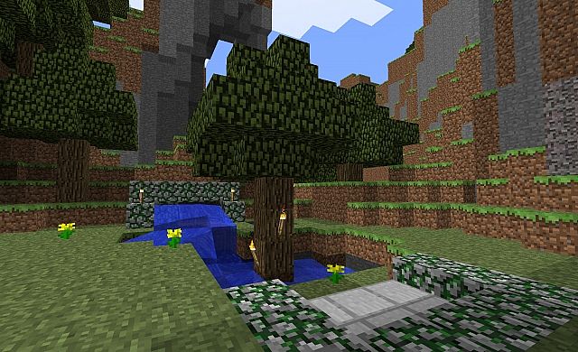 Manmade Spring Minecraft Map