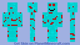 blue guy Minecraft Skin