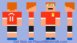 footballer Minecraft Skin