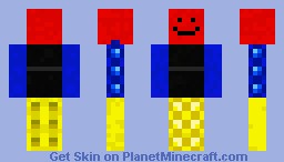 Lego Man Minecraft Skin