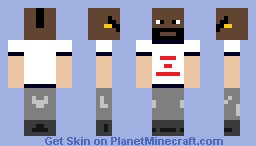 Mr. T - Napoleon Dynamite Minecraft Skin