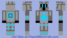 A RoboSoldier Minecraft Skin