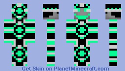 bad ass robot Minecraft Skin