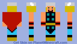 The almighty THOR Minecraft Skin