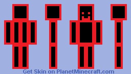 Blue Outline Skin Minecraft Skin