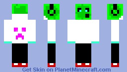 minecraft green slime skin Minecraft Skin